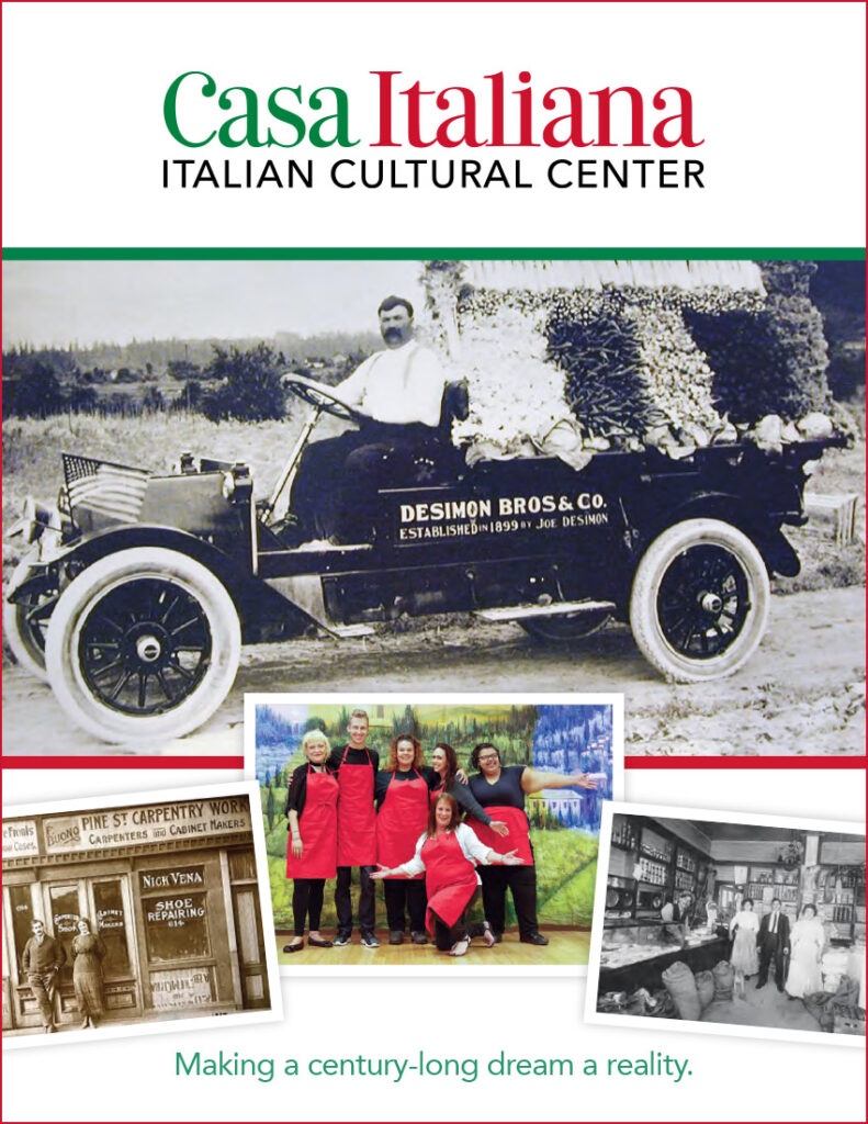 History - Casa Italiana - Italian Cultural Center